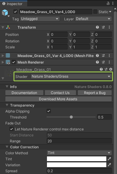 nature-shaders-supported-shader-for-interaction